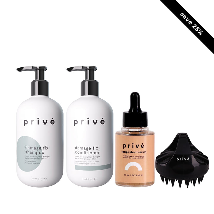 Clean Haircare: Shampoos & Conditioners for All Hair Types | Privé ...
